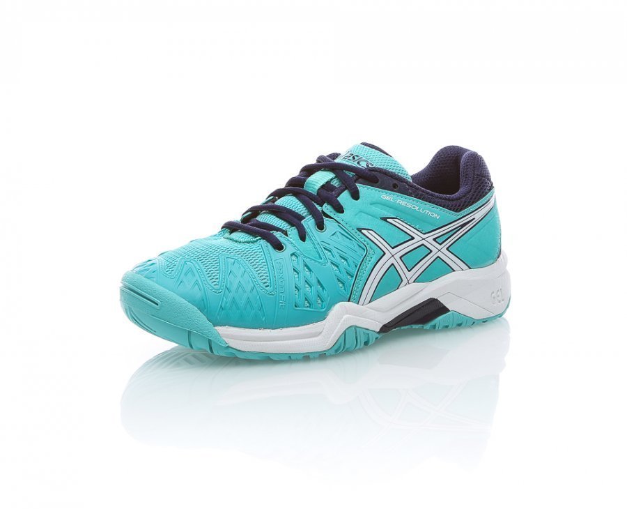 Asics Gel-Resolution 6 Gs Tenniskengät Sininen - Tenniskauppa.fi